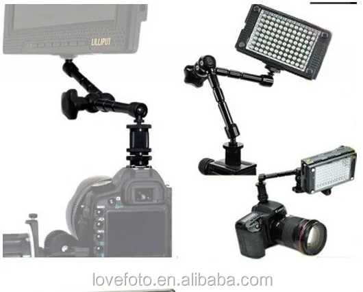 Magic Articulating Arm Super Clamp Mount Kit For Photography Camera ...
