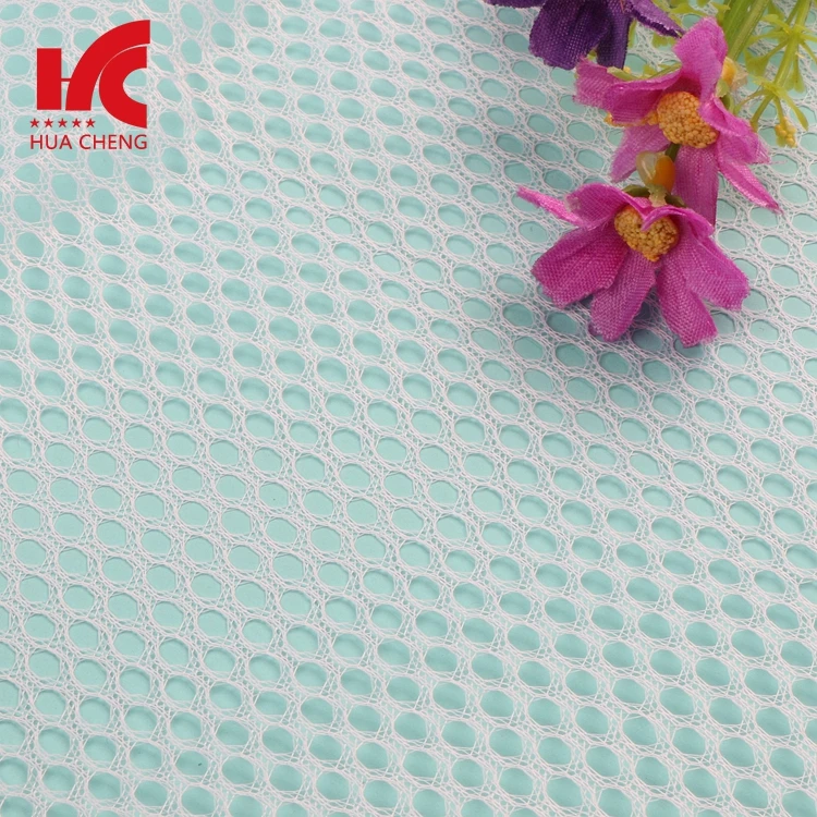 White Big Round Hole Eyelet Mesh Fabric For Corset,Polyester Fabric ...