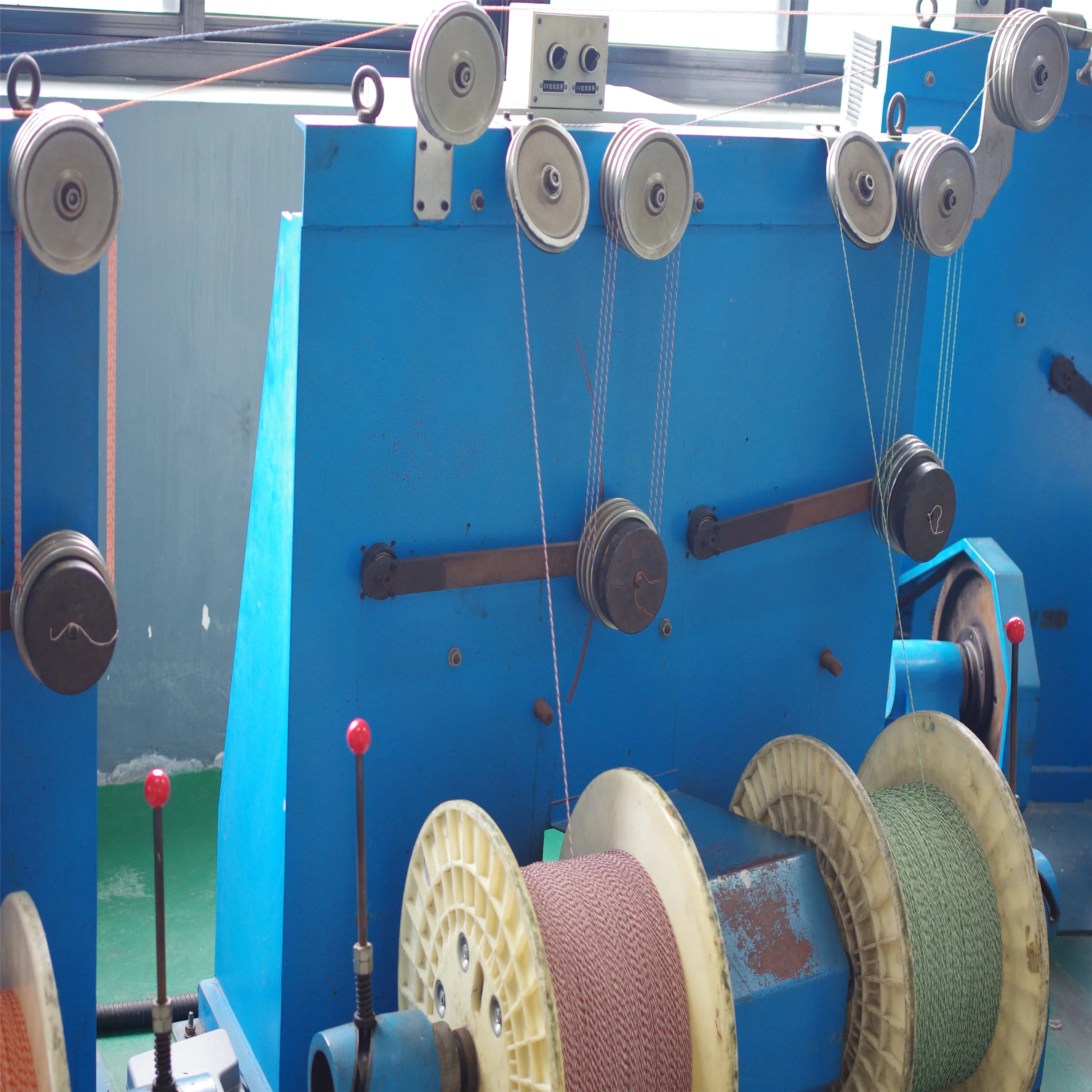 Shanghai SWAN Electric Wire Cable Rewinding Machine Pay off Wire ...