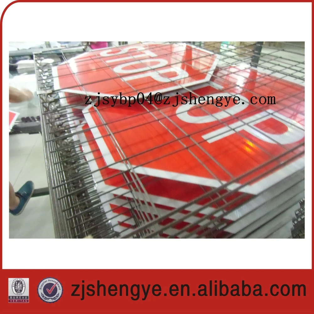 Blank Road Traffic Sign Zinc Galvanized Steel Board - Buy Zinc ...