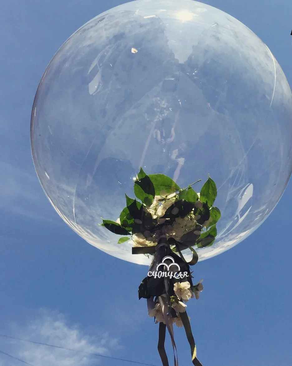 Wedding Supplies 36inch Crystal Balloon Giant Transparent Bubble ...