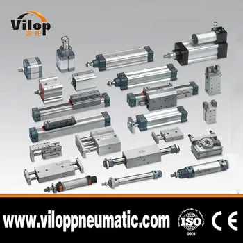 Pneumatic Cylinder With Piston Rod Air Small Pneumatic Pistons - Buy ...