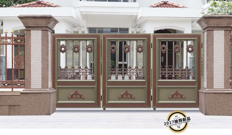 Latest Main Gate Designs With Sliding Turning Door - Buy Latest Main ...