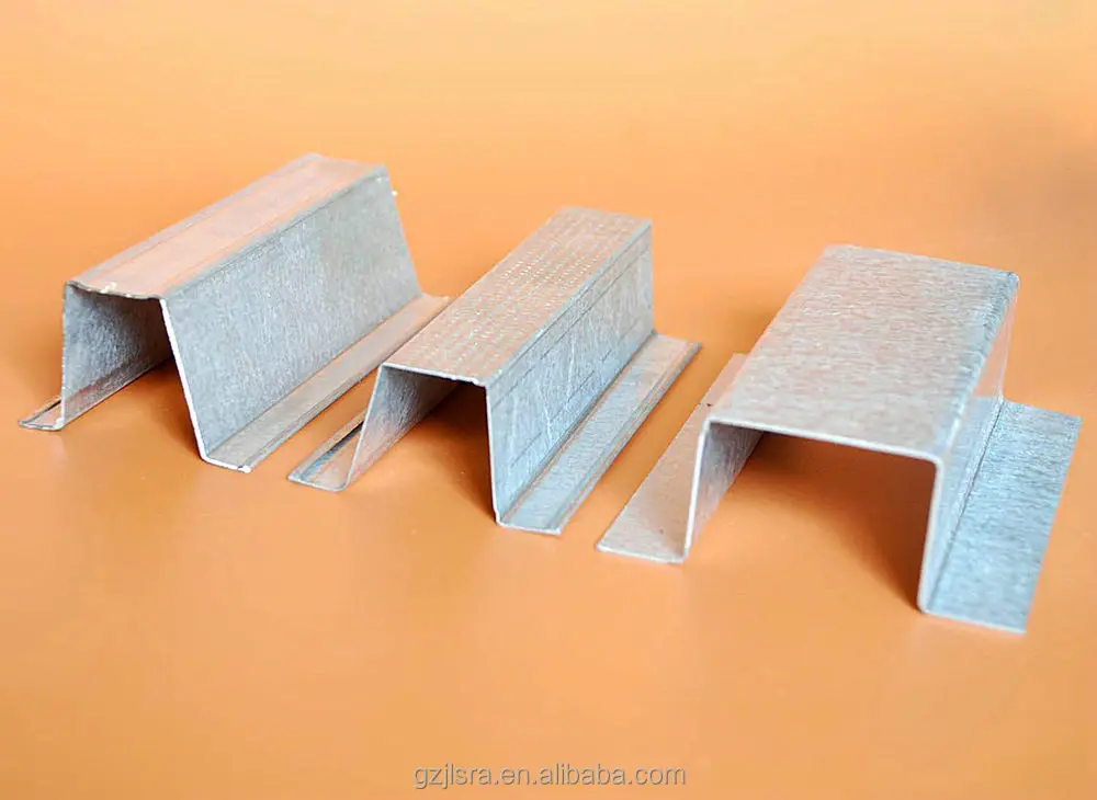 Roofing Materials / Metal Roof Battens /c Section Galvanized Steel ...