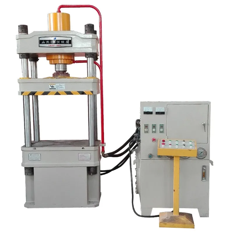 Brake Pads Four Column Hydraulic Press Machine Price 100 Ton