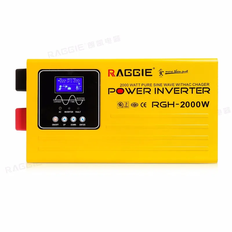 RAGGIE 2KW Solar Inverter with 25A Grid Charger - Reliable Power