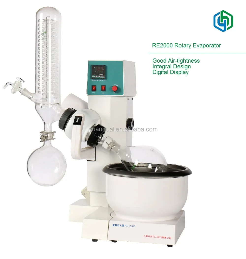 Re2000 2l Digital Display Rotary Evaporator - Buy Small Rotary ...