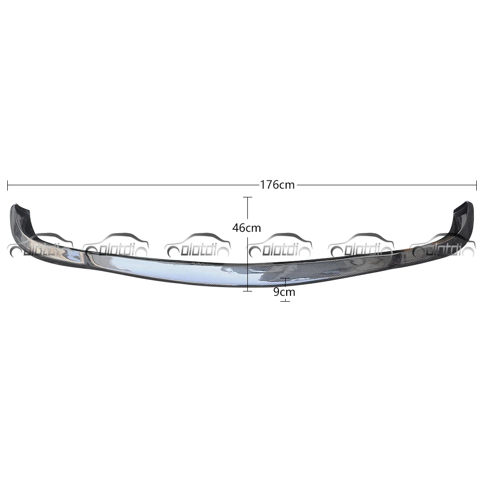 Auto Front Lip Bumper Spoiler Carbon Fiber Front Bumper Lip For W211 ...
