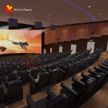 50-100 Seats 4dx Theater Successful Business Idea 5d Simulador Motion ...