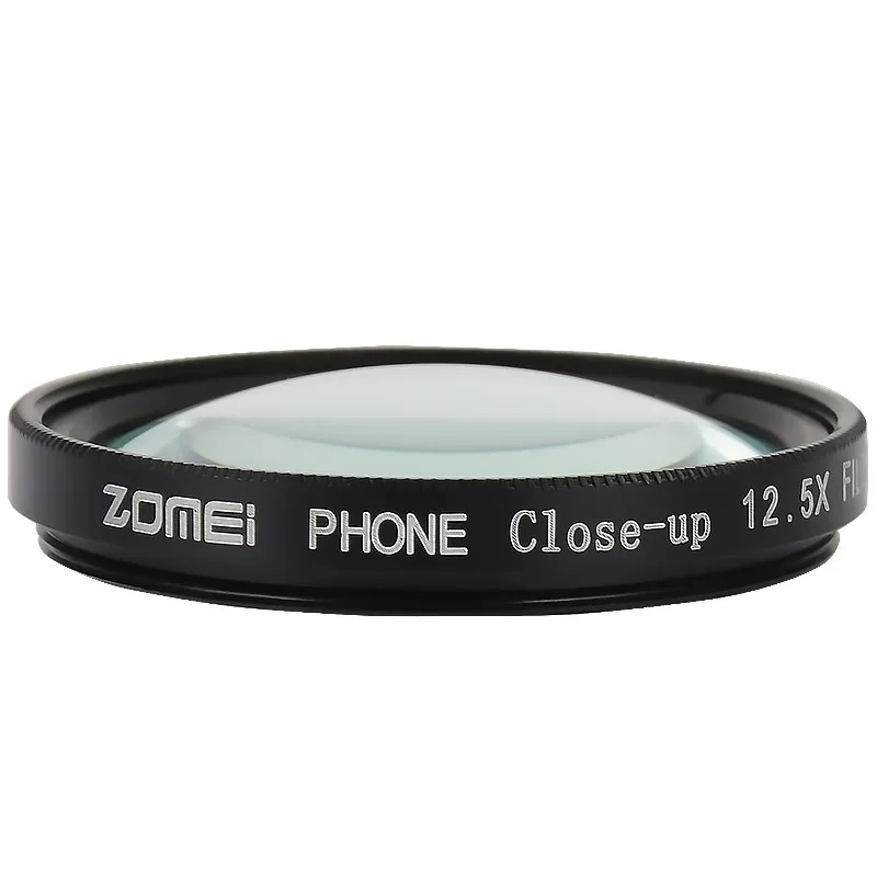 Professional Mobile Phone Filter 37mm 12.5 X Close Up Filters Phone ...