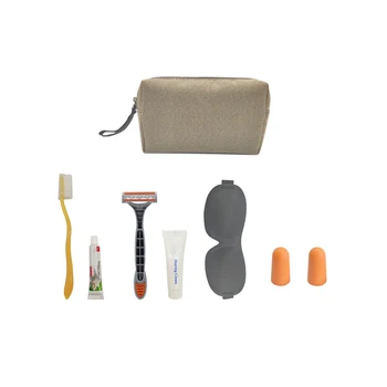 Personal Care Customized Complete Set Hotel And Airplane Amenities Kits ...