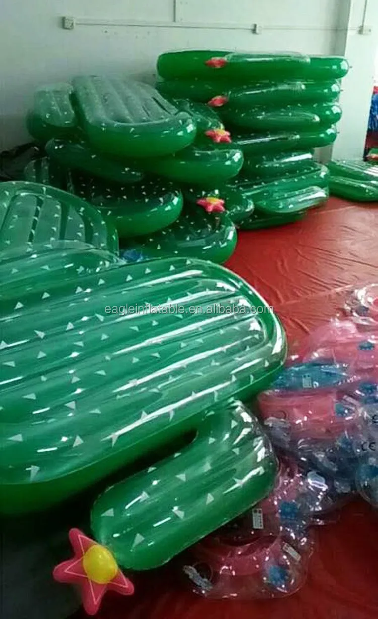 Factory Wholesale New Inflatable Cactus Swimming Pool Float Giant Party ...