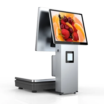 15" Touch Screen Pos Electronic Weighing Scale - Buy 15 Inch Weighing ...
