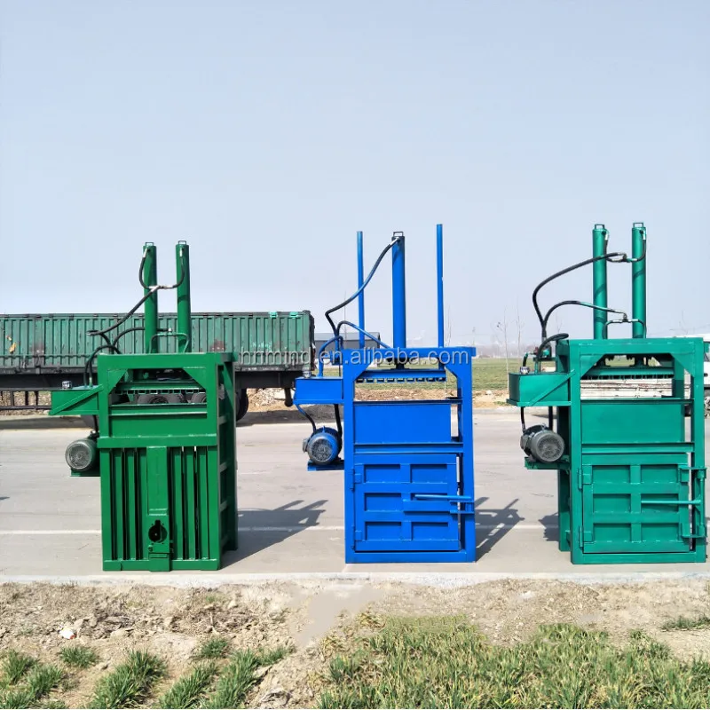 High Efficiency Household Garbage Baler - Hay Packing Machine