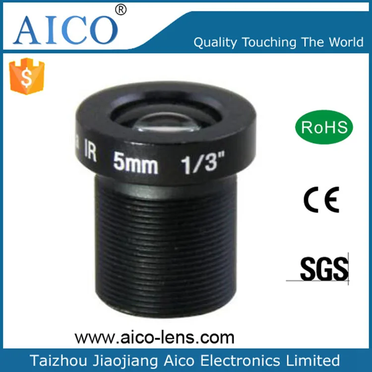 5mm 1/3" F2.0 3mp Low Distortion CCTV Lens - AICO ACMTV5IRMP