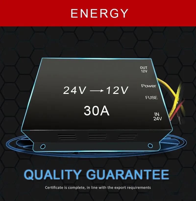 Dc To Dc Buck/boost Converter 24v To 12v 5a 10a 15a 20a 30a 40a 60a - Buy Dc Dc Converter,Buck ...