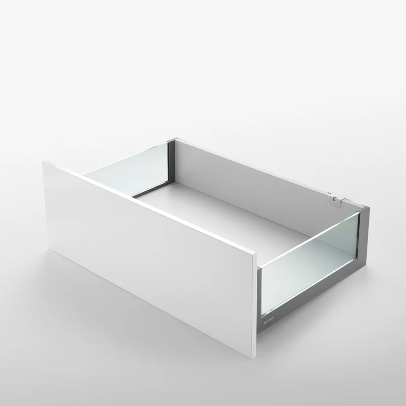 Unihopper Glass Drawer Box Systems - Soft Closing & Stylish