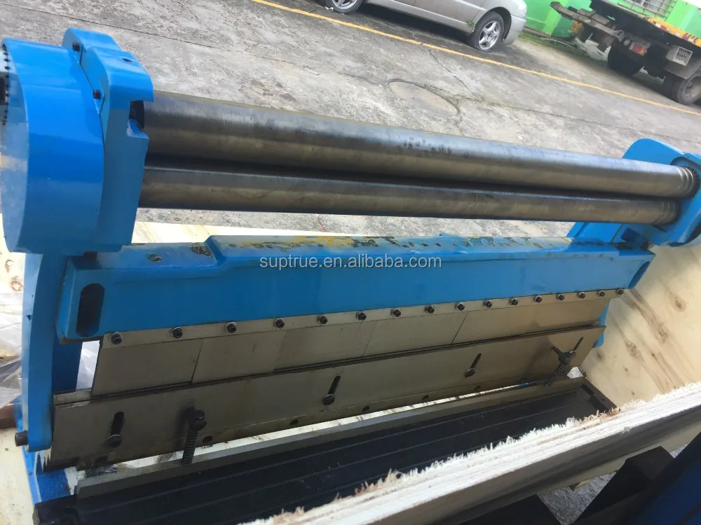 Sup-1016 Hand Combination Shear Press Brake Slip Roll 3 In 1 Machine ...