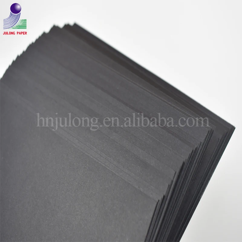High Quality Black Color Paperboard For Box Packing - Buy Black ...