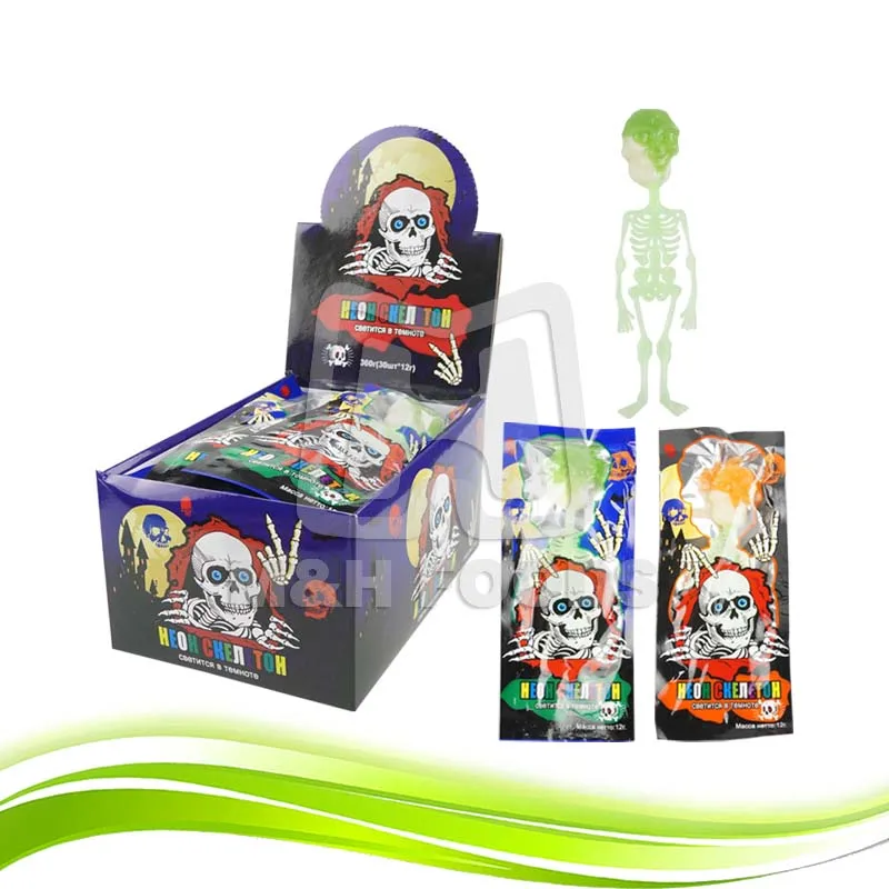 Halloween Skeleton Shape Sweet Skull Candy Lollipop - Buy Halloween ...