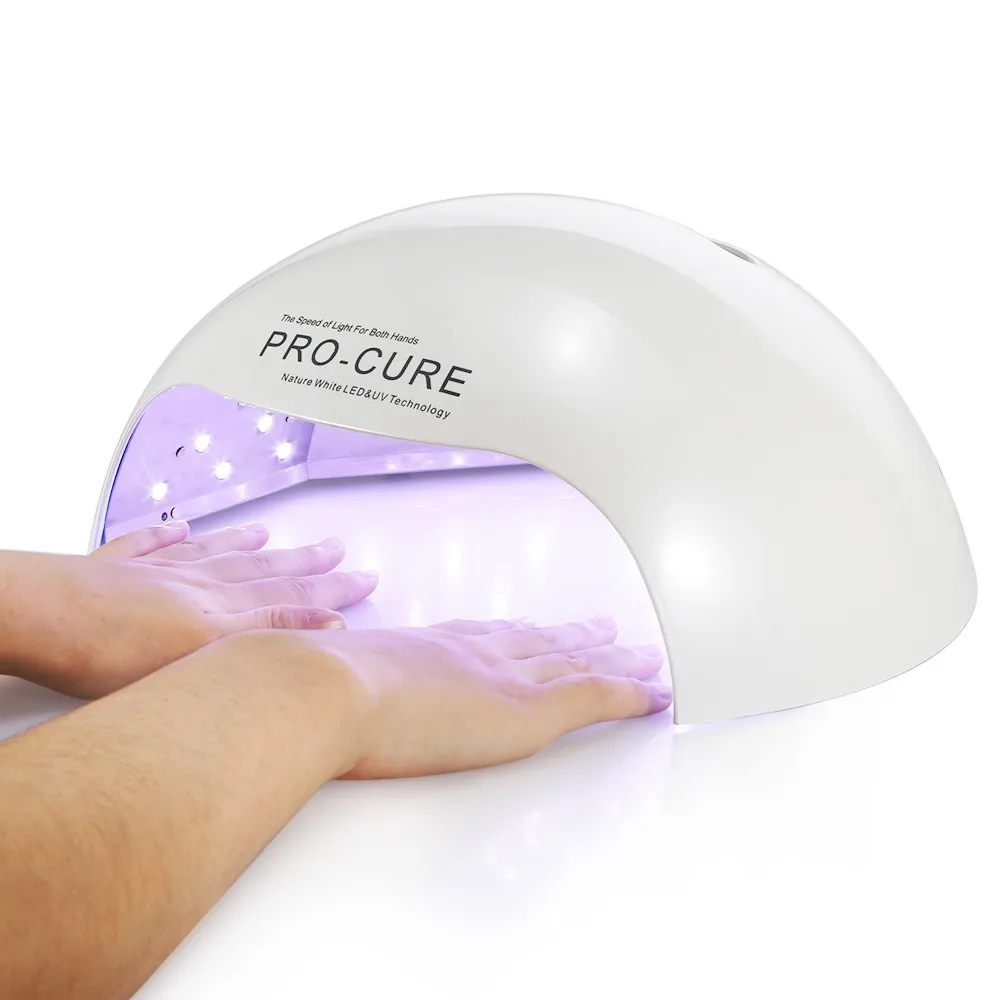 I-believe 64W Rechargeable UV/LED Gel Nail Lamp - Fast & Efficient