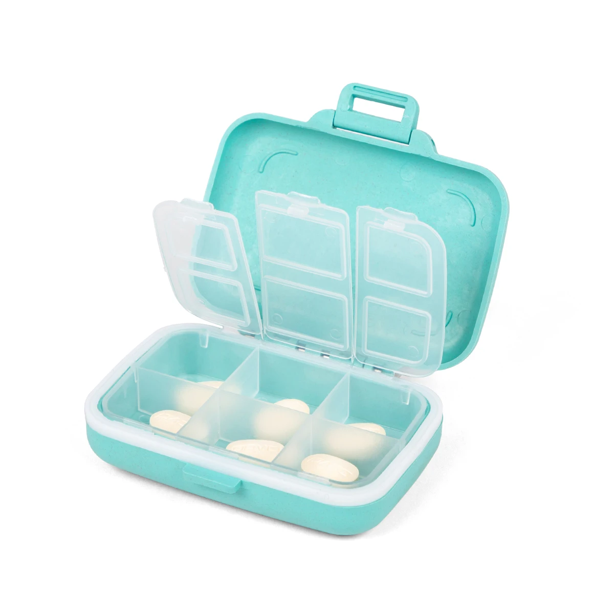 Blue White Plastic Monthly 31 Day Pill Box Pill Organizer - Buy Plastic ...