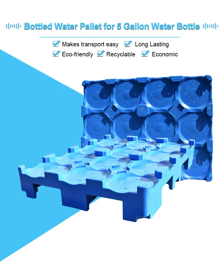 12 Bottle Water Bottle Plastic Pallet To Be Produced - Company news ...