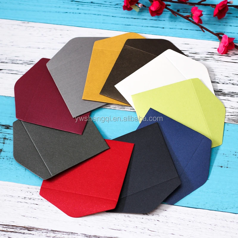 Most Popular Folded Cheap Custom Printed Envelope Colored Gift Small ...