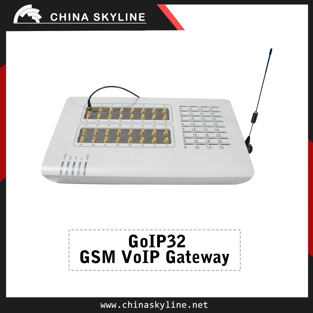 Hot Sale 32 Port Voip Gateway/ Goip 32 With Recharge One Key - Buy Goip ...