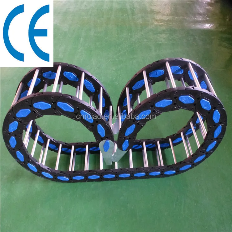 Tlz Series Cable Wire Drag Chain Plastic Electrical Cable Carrier ...