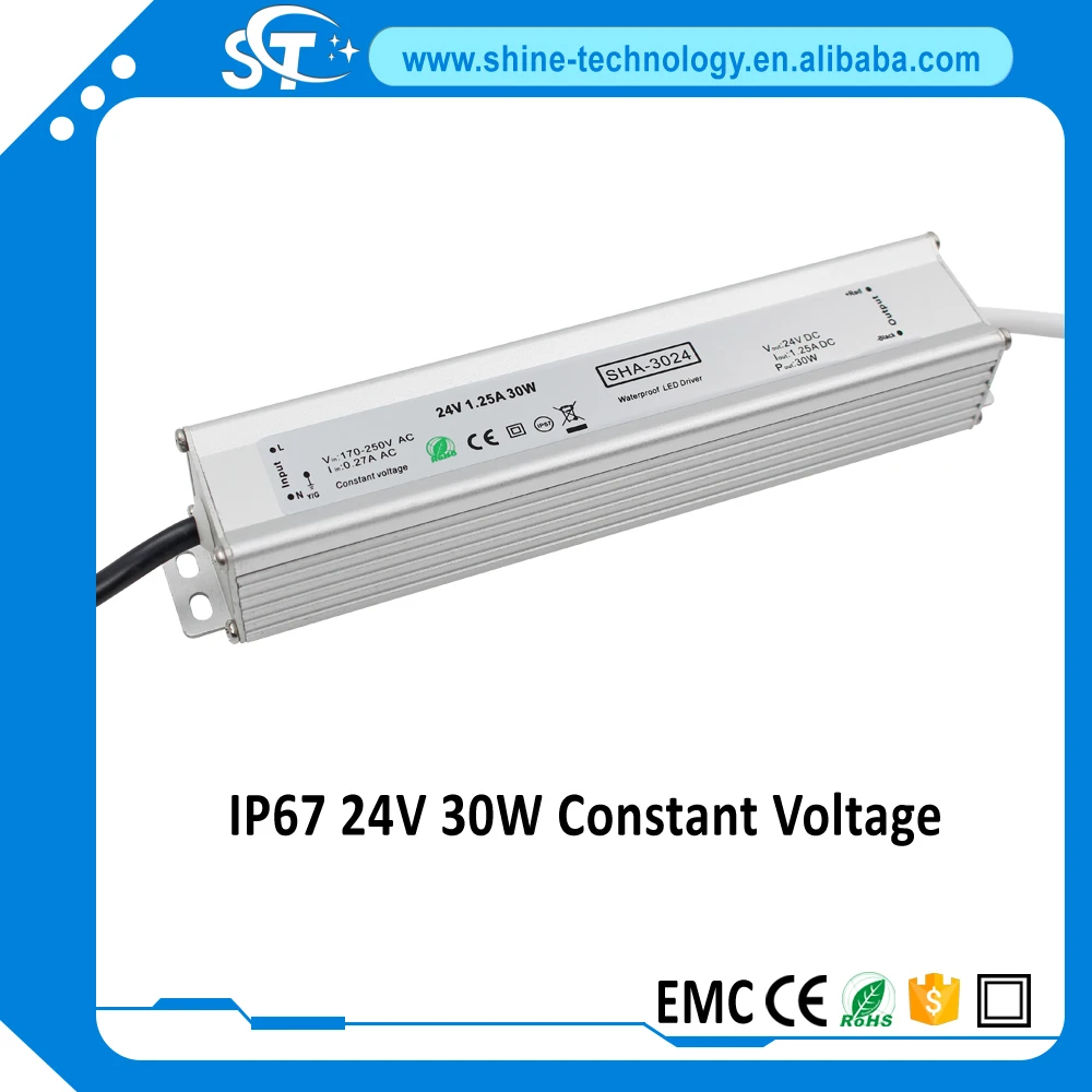 Electronic Led Converter 12v 24v 45w 3.75a 1.87a Waterproof Led Driver ...