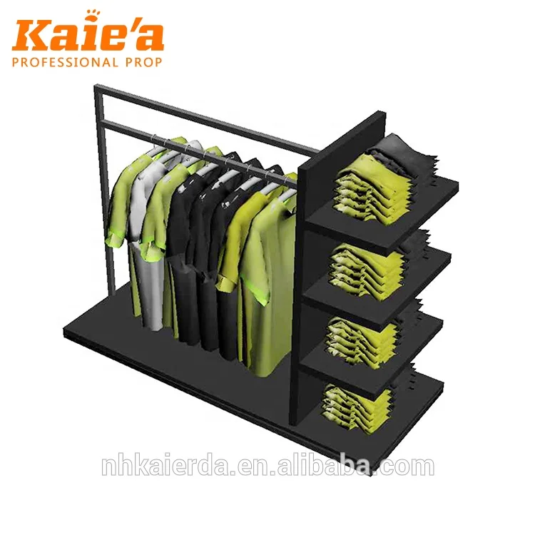Fashion Sportswear Retail Sport Clothes Rack Shop Display Rack - Buy ...