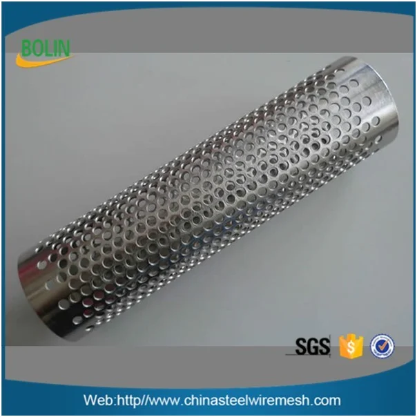 Tube Filtrant En Acier Inoxydable,Tube Perforé,Tuyau Perforé,Cylindre ...