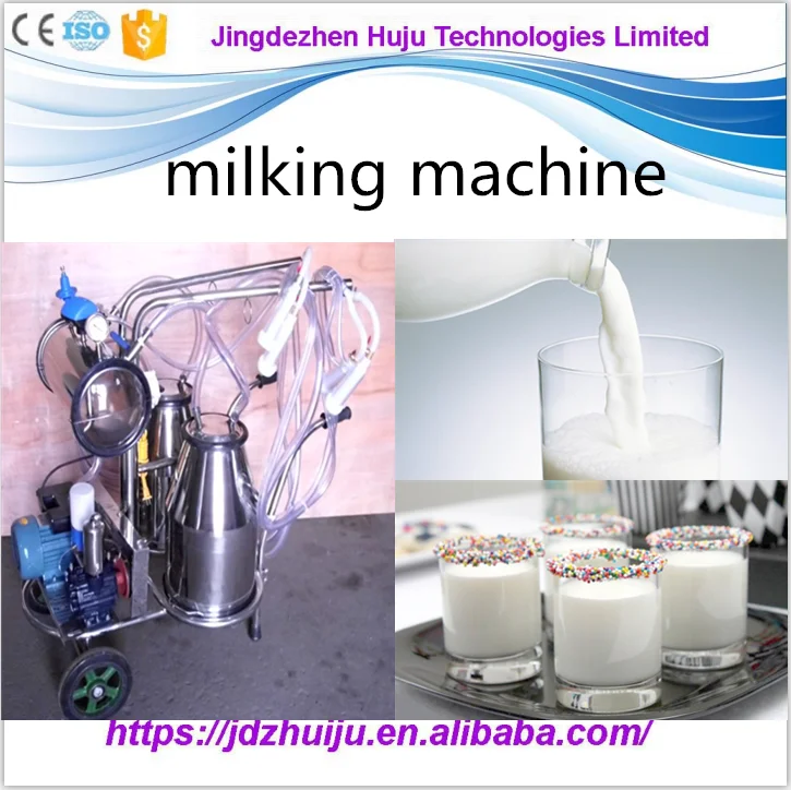 Portable Milking Machine With Price/dairy Farm Equipment/cow Milking ...
