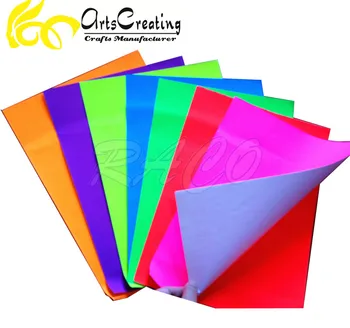 One Single Side Neon Color Coated Paper Cardboard - Buy Single Side ...