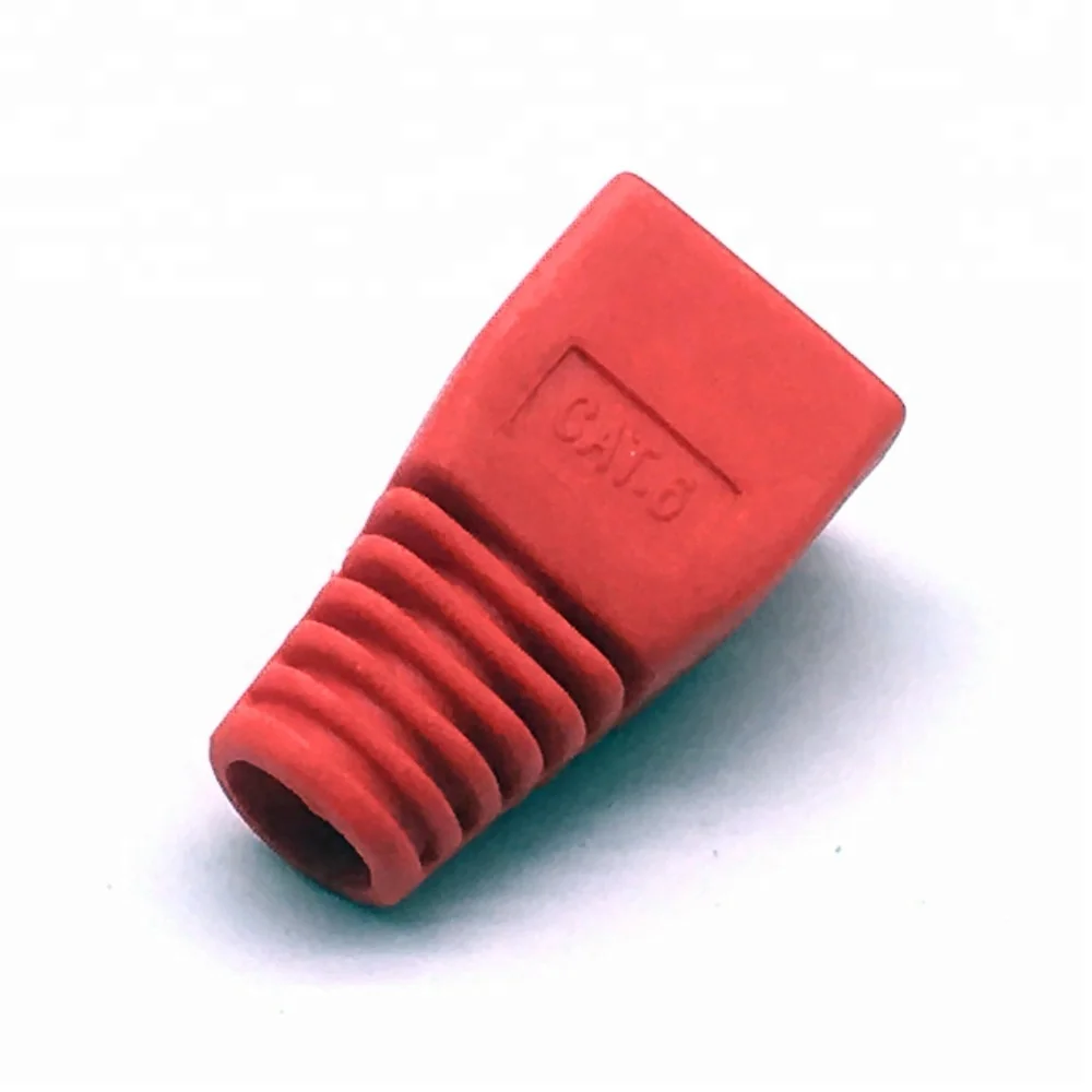 Network Cat5e Cat6 Rj11 Rj45 Caps Rubber Boot Modular Plug Cap Pvc ...