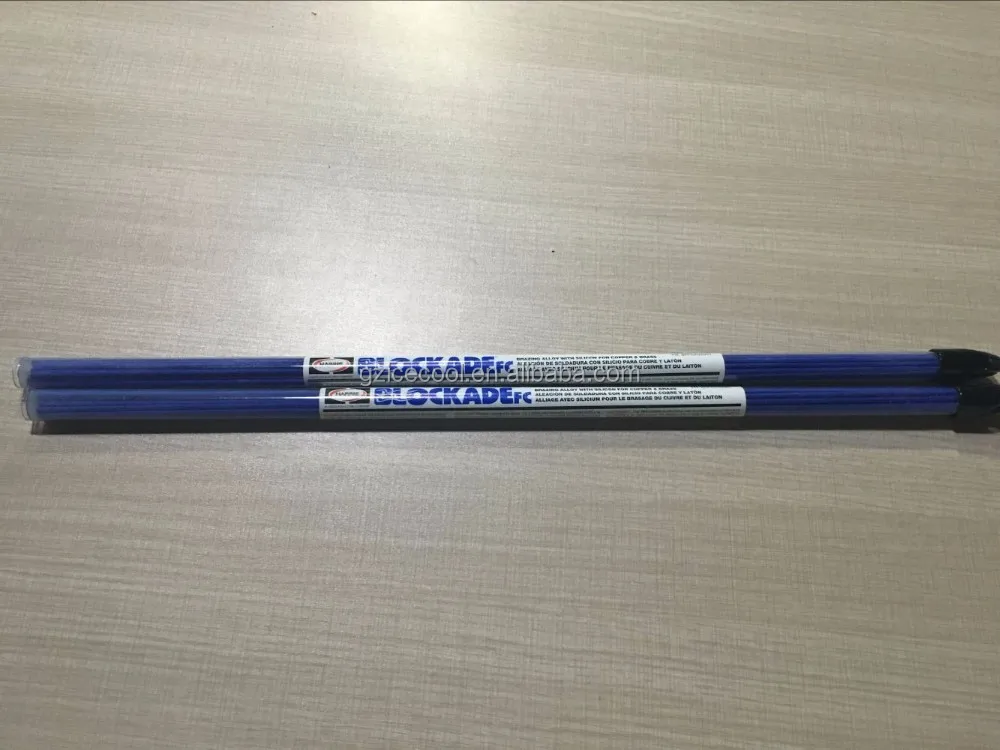 Ha-rris Blockade Blue Color Flux Coated Brazing Alloys With Silicon For ...