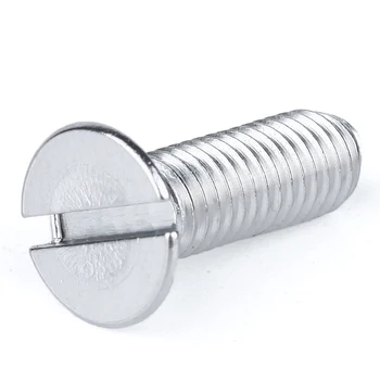 Stainless Steel Slotted Flat Head Machine Screws - Buy Slotted Screws ...