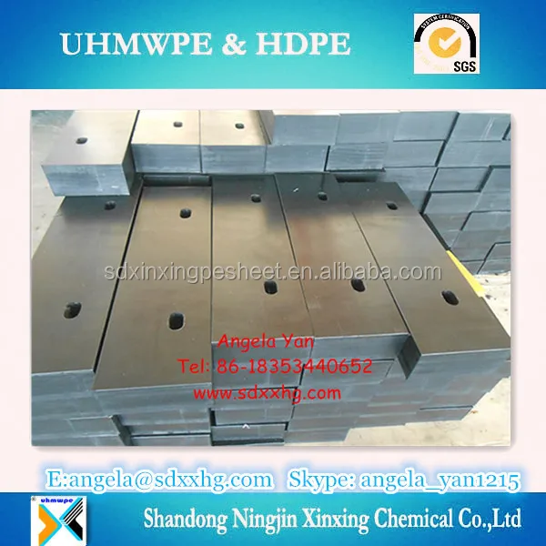 Black Color Uhmwpe Spacer Or Hdpe Pipe Support Block - Buy Black Color ...