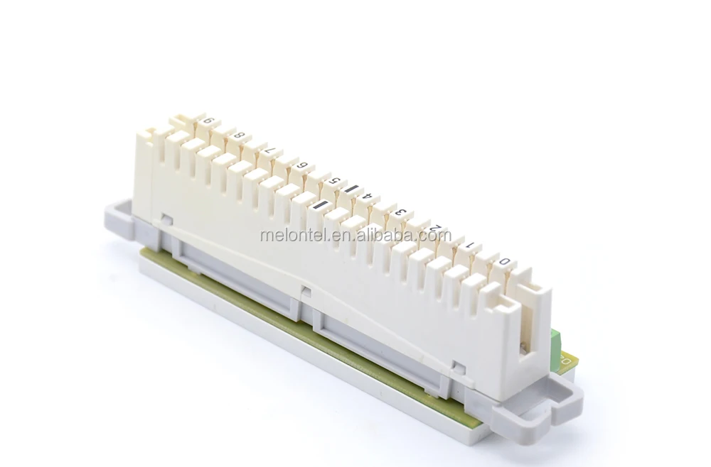 Mt-2006 10 Pair Lsa Strip Lsa Pcb Module Krone Strip With Screw ...