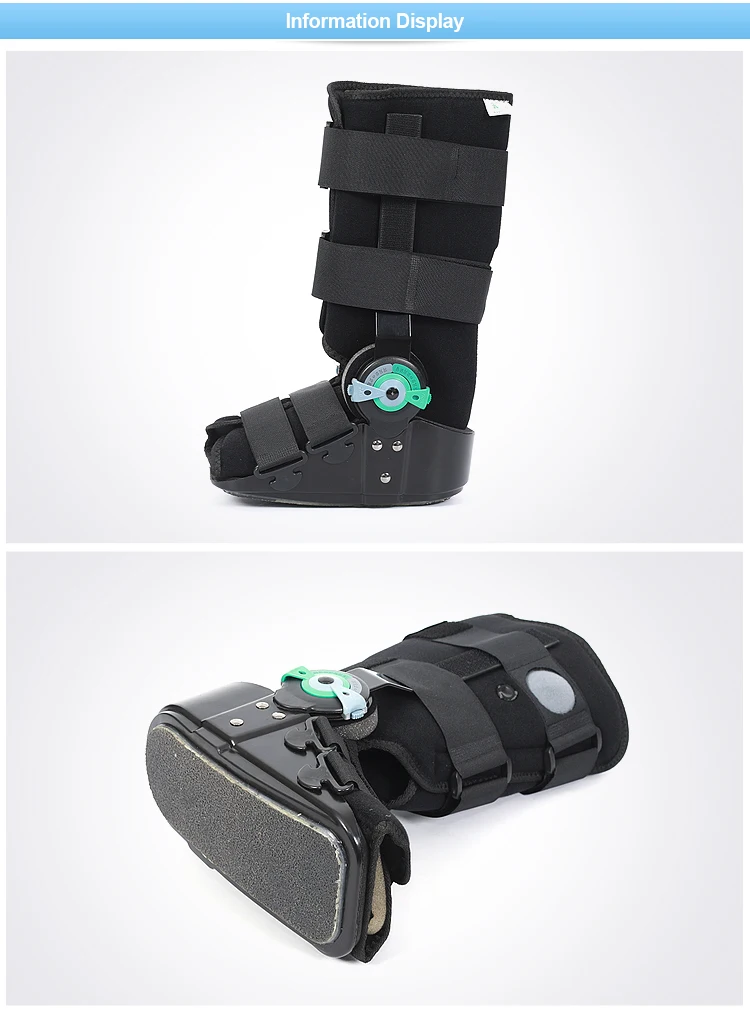 Pneumatic Compression Ce Walker Support Hinged Ankle Brace - Buy Hinged ...