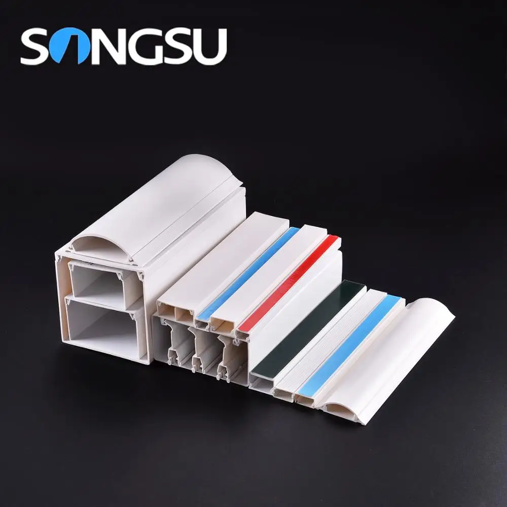 Flame Retardant Wholesale Pvc Electrical Trunking Channel Cable Duct ...