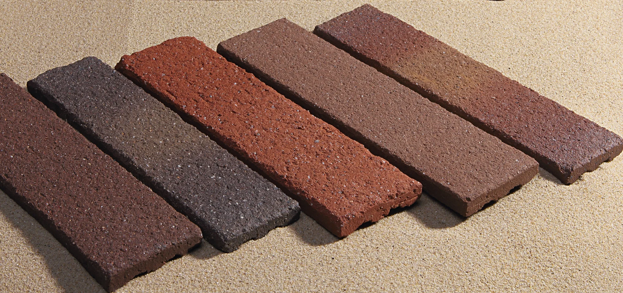 Natural Clay Brick Without Glaze - Durable Wall Veneer