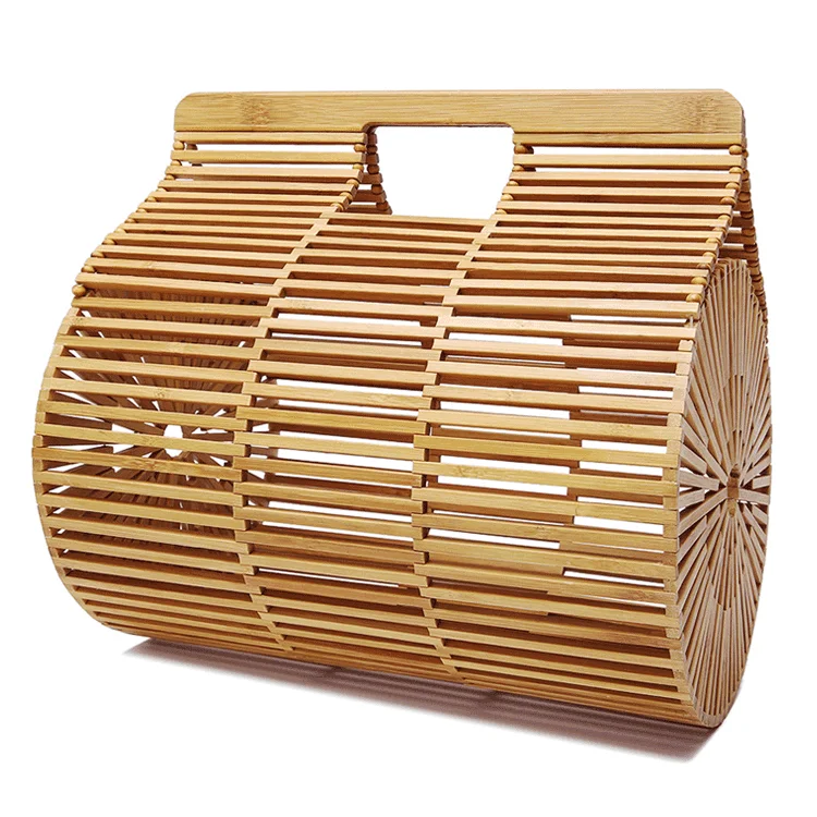 Women Bamboo Handle Bag Handmade Bamboo Purse Tote Bag - Buy Bamboo Bag ...