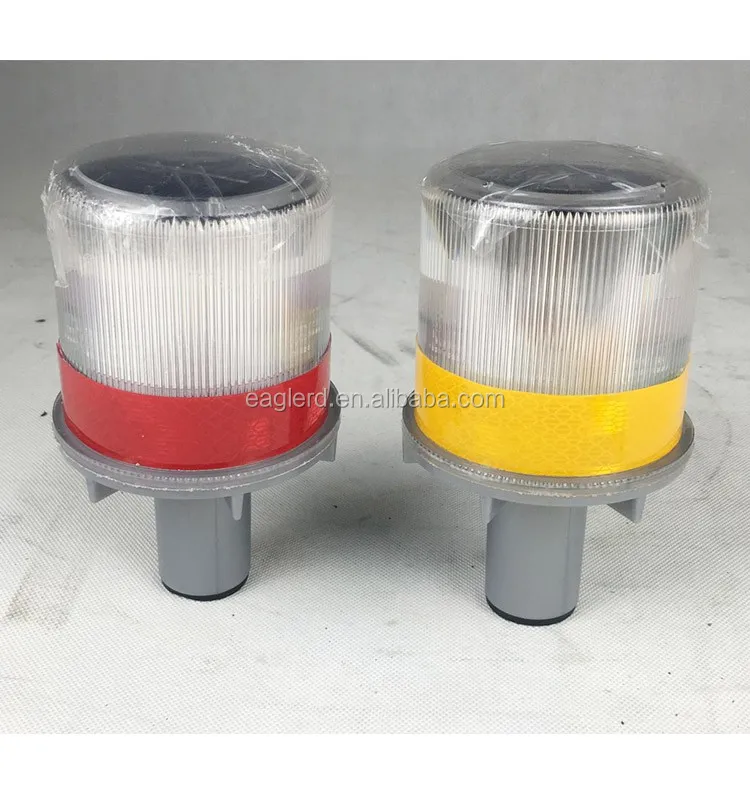 Road Safety Flexible Solar Traffic Cone Led Warning Traffic Cone Light ...