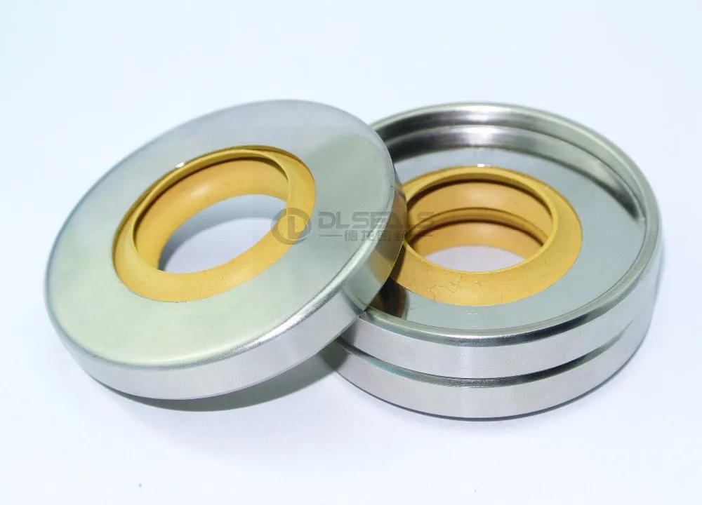 Dlseals Ptfe + Ss304 Double & Single Lip Seal With Thread Rotary Seal ...