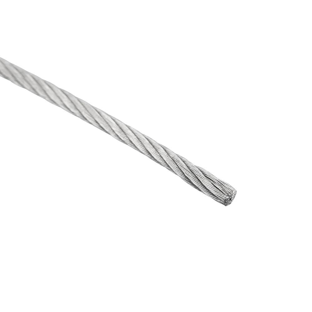 1x7 7 Wire Strand Zinc Coated Galvanized Guy Steel Wire Strand For Rope ...