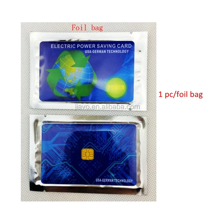 Usa-german Latest Technology Nano Energy Saving Card,With An Ion ...