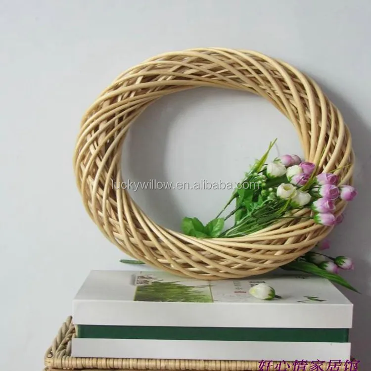 Willow Branches Artificial Spring Wicker Wreath - Buy Wicker Wreath ...