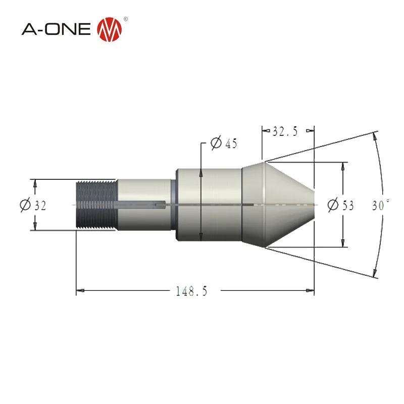 T-one Precision Carbide Steel Pull-type Collet Chuck For Pipe Clamping ...